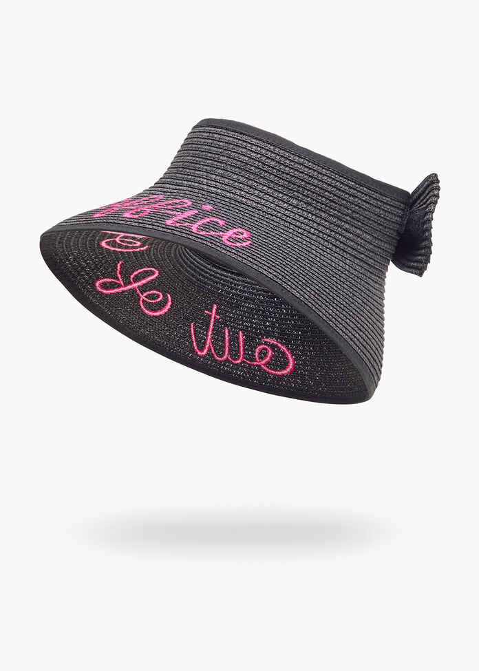 Shop Quirky Roll Up Hat in Black | Accessories | Taking Shape AU