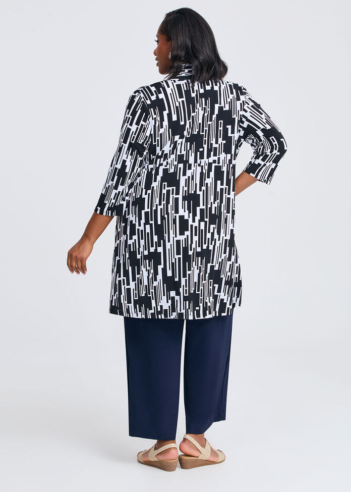 Shop Plus Size Lexie Longline Cardigan, Black | Taking Shape NZ