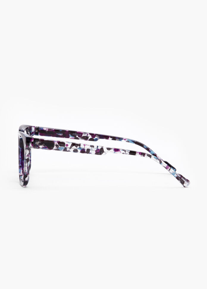 Shop Purple Square Reading Glasses Accessories Taking Shape Au