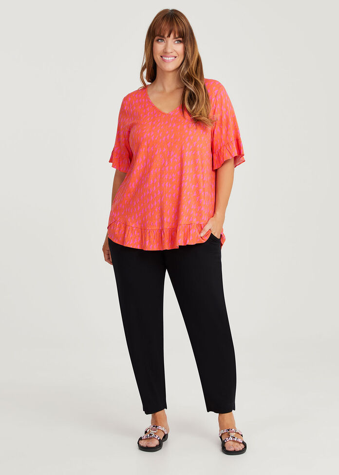 Shop Plus Size Salsa Natural Top in Multi | Taking Shape SE