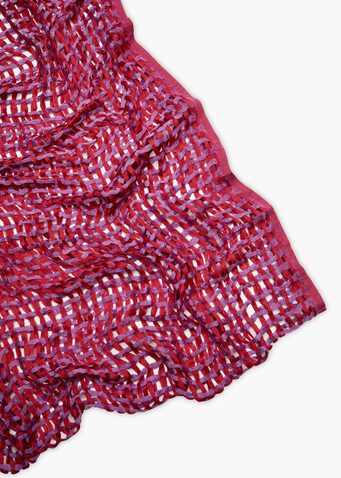 Shop Two Tone Woven Snood in Black | Accessories | Taking Shape AU