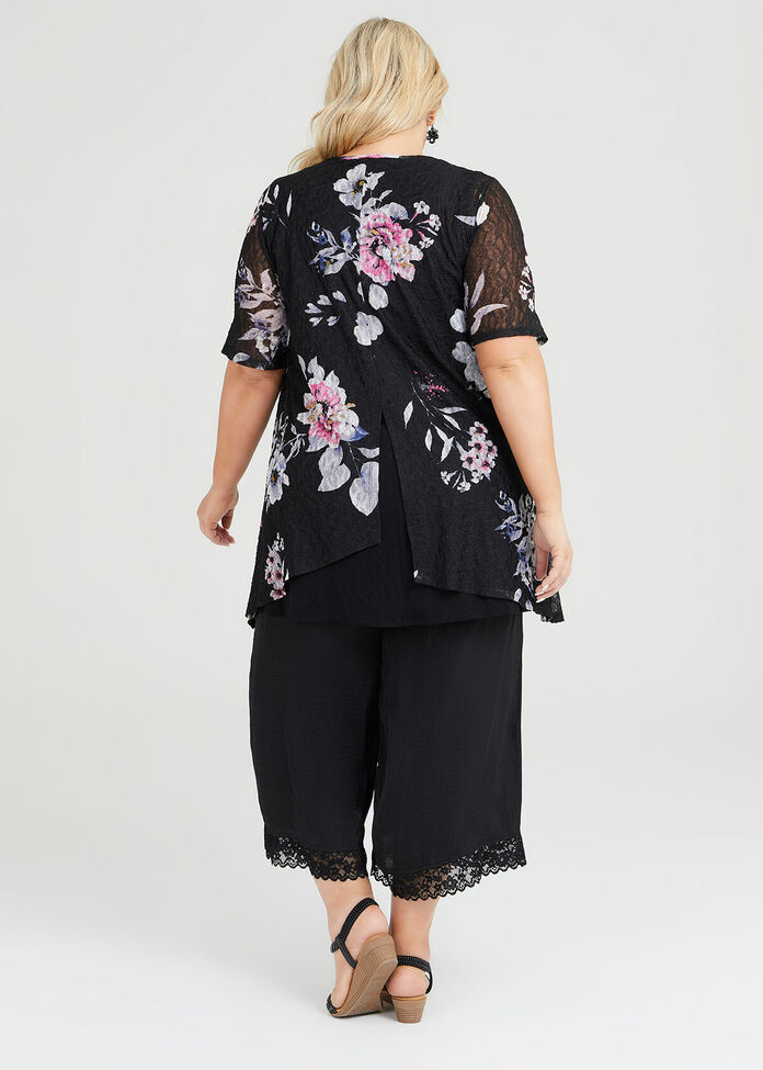 Shop Plus Size Bliss Mesh Layer Tunic, Multi | Taking Shape AU