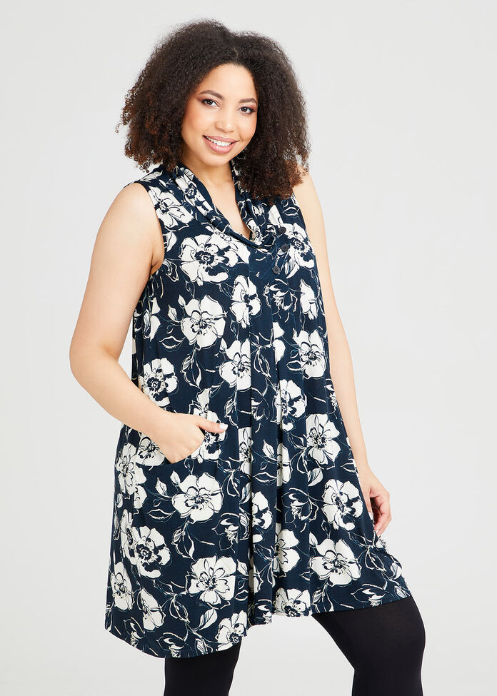 Shop Plus Size Paris Tunic in Multi | Taking Shape AU