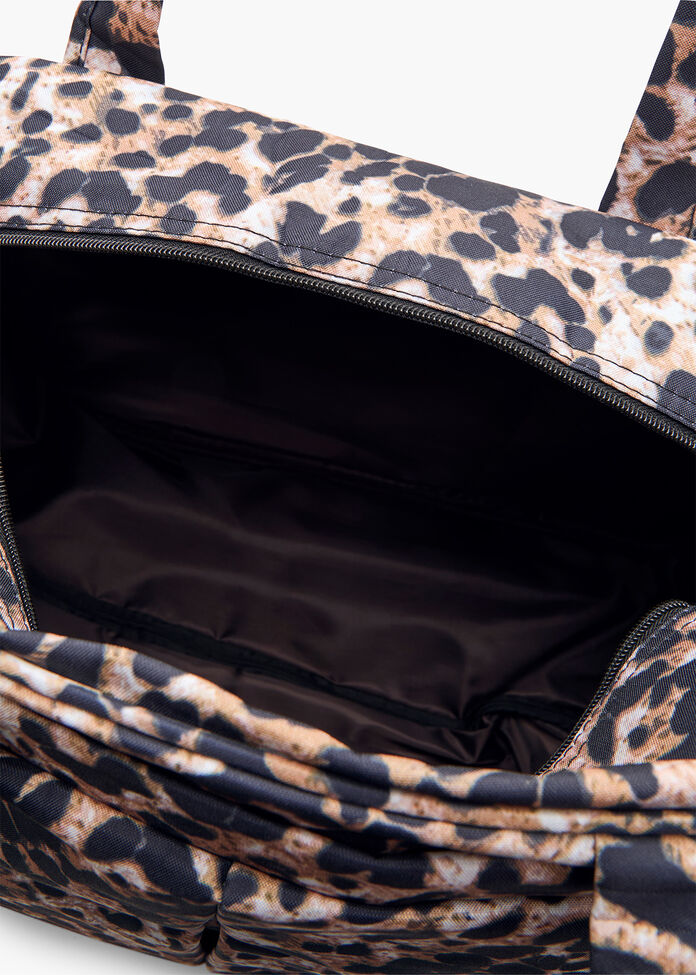 Shop Leopard Weekender On Wheels in Multi | Accessories | Taking Shape AU