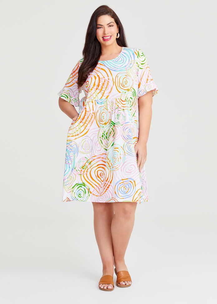 Shop Plus Size Everyday Empire Natural Dress, Multi | Taking Shape AU