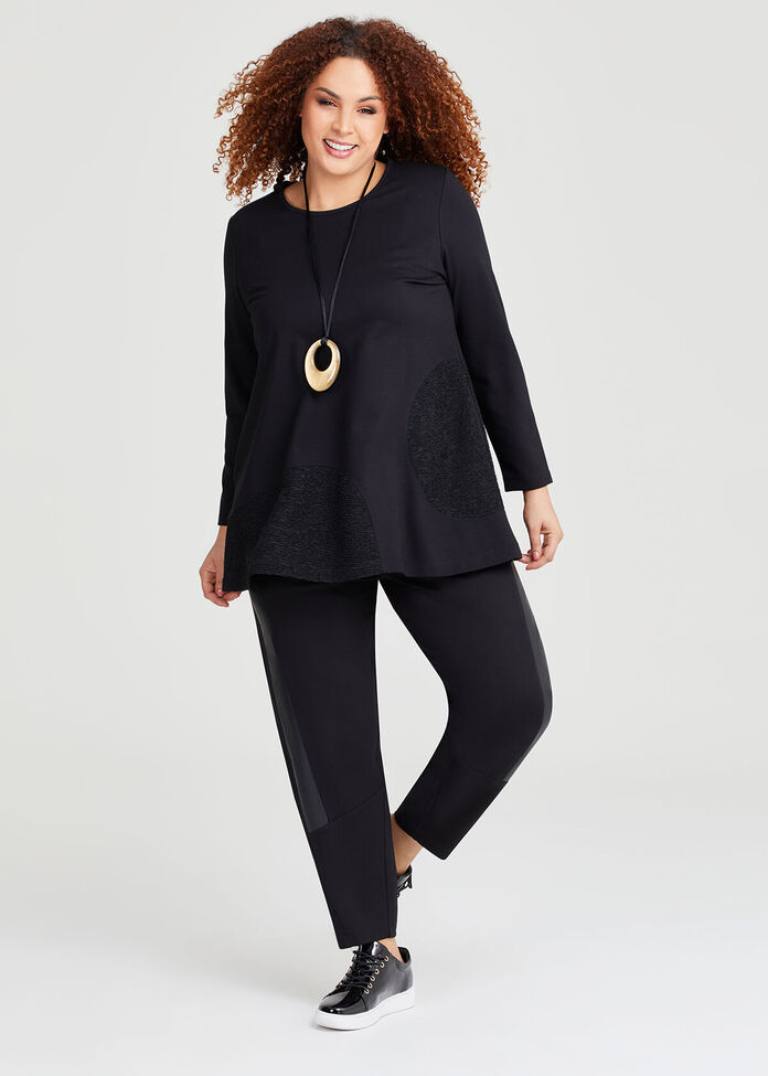 Shop Plus Size Bamboo Ponte Lounge Pant Black Taking Shape Au