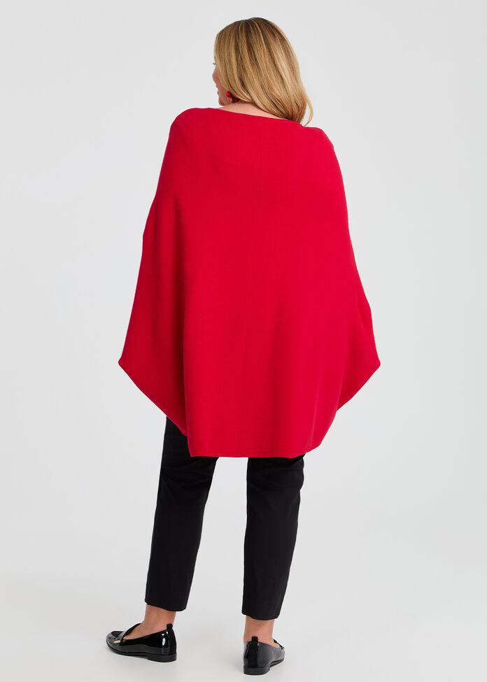 Shop By Your Side Cape in Red | Accessories | Taking Shape NZ