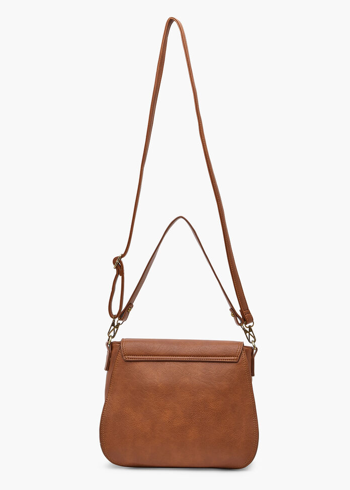 Shop Charm Messenger Bag in Brown | Accessories | Taking Shape AU