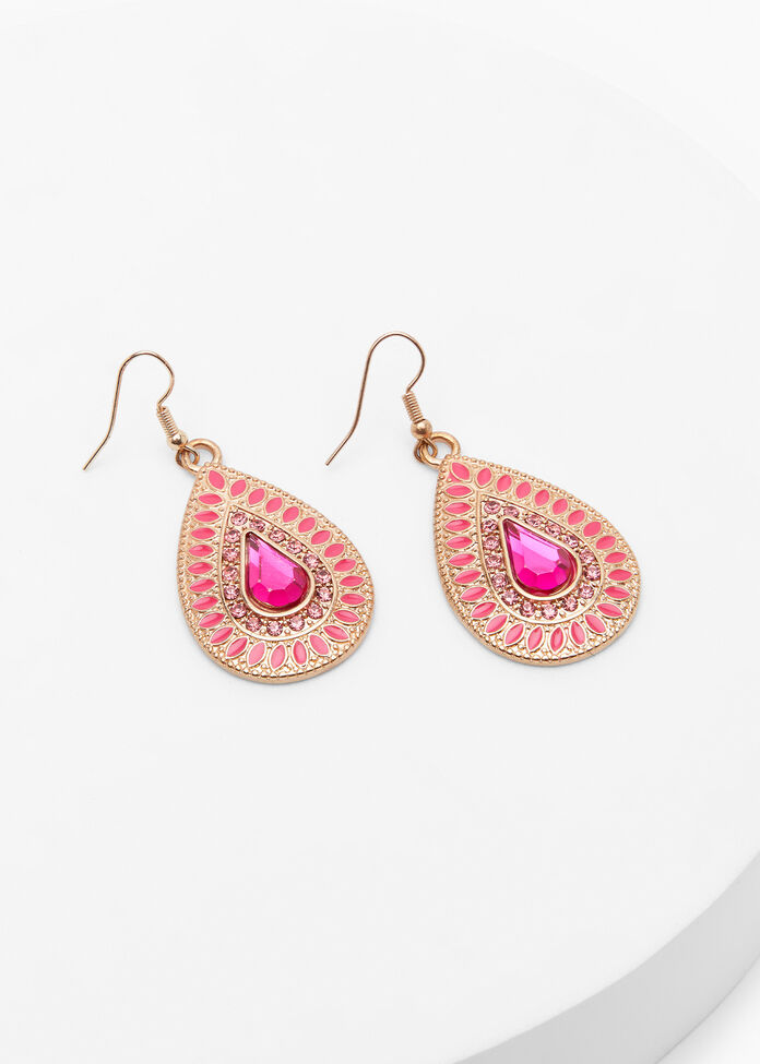 Shop Tear Drop Earrings in Red | Accessories | Taking Shape AU