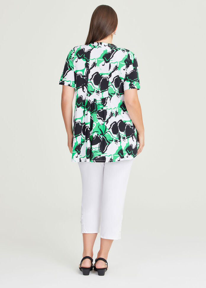 Shop Plus Size Sparkle V-neck Tunic, Multi | Taking Shape NZ