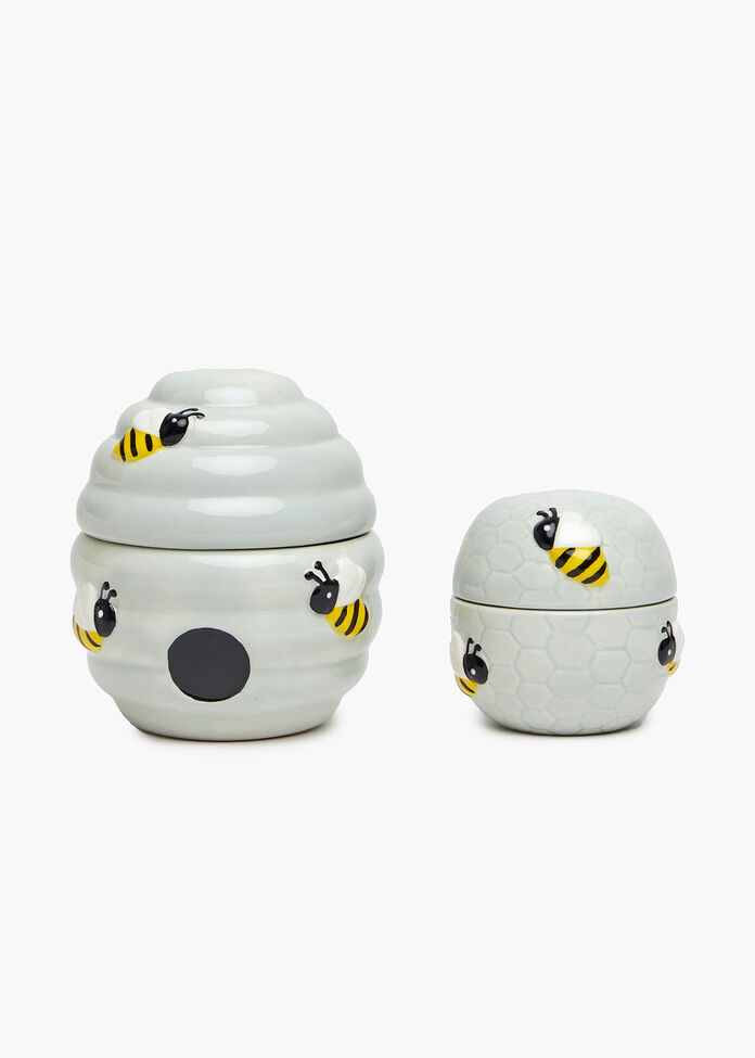 Shop Set of 4 Bee Measuring Cups in White | Accessories | Taking Shape AU