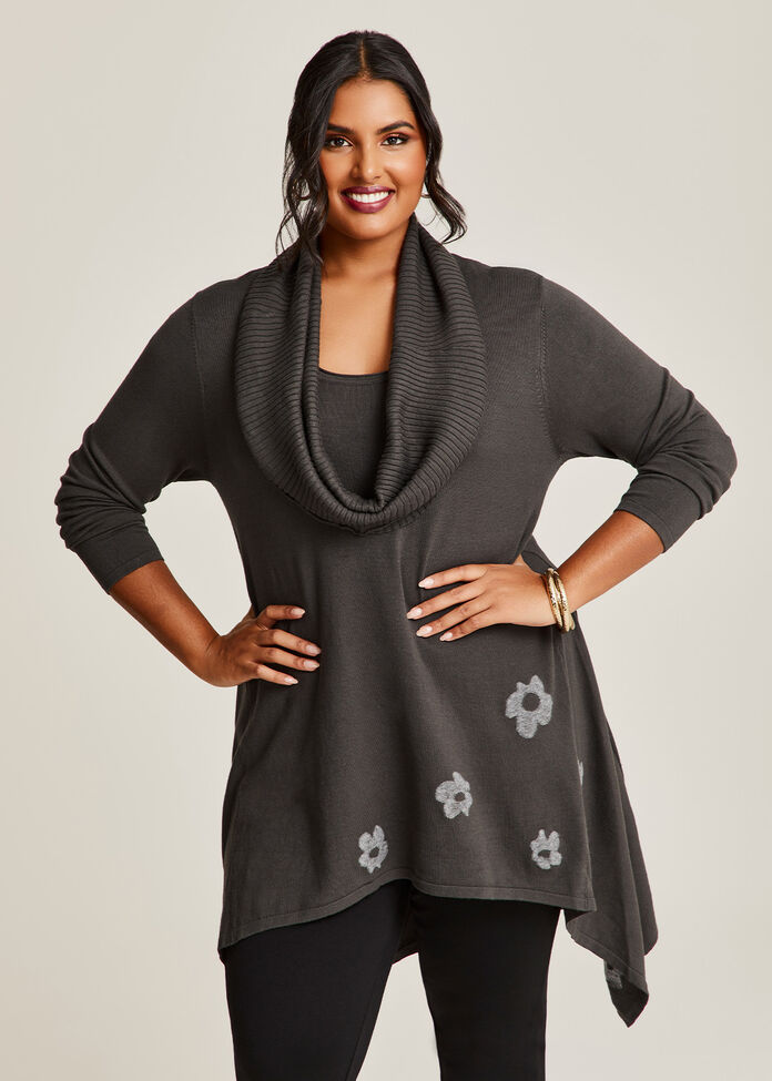 Shop Plus Size Daisy Natural Jumper in Black | Taking Shape AU