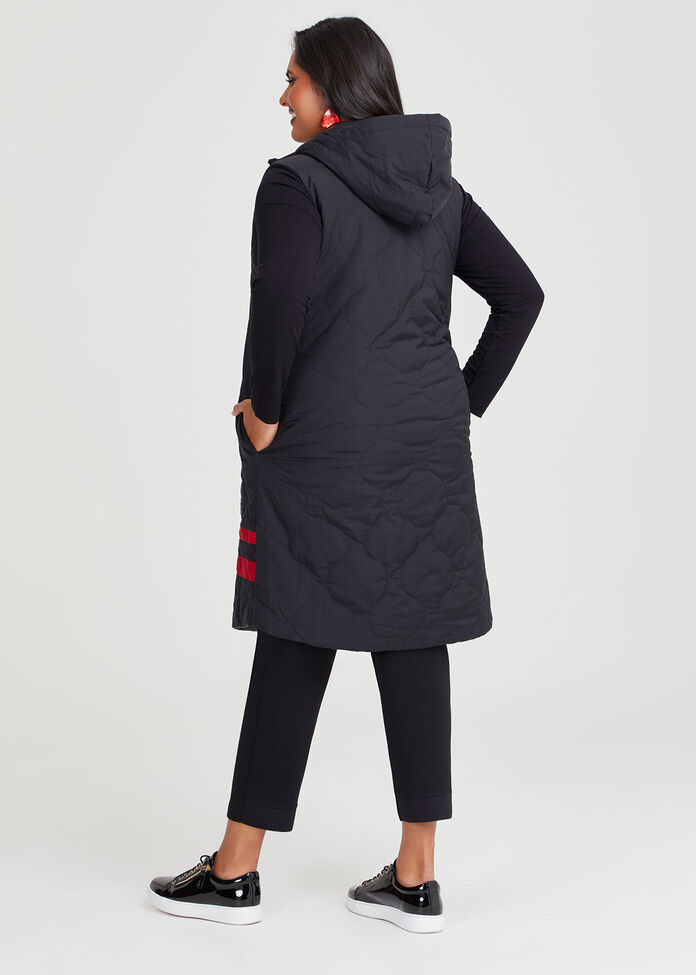 Shop Plus Size Scarlet Puffer Vest, Black | Taking Shape AU