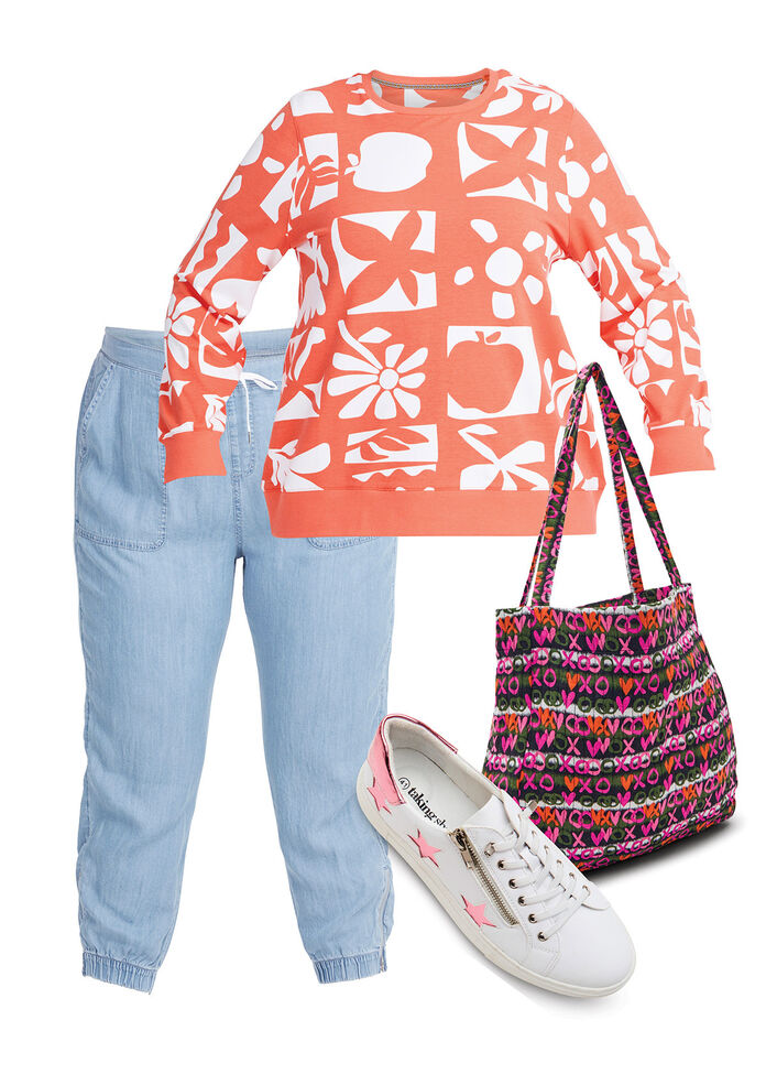 Graphic Pattern Outfit