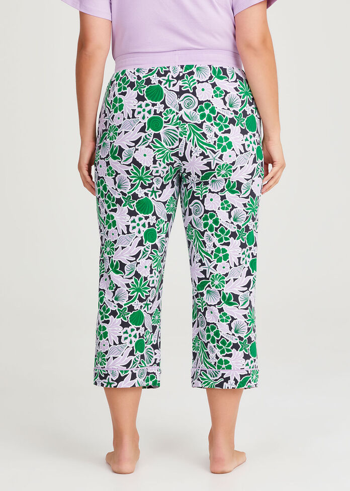 Plus Size Pyjamas: Australian Cotton Palm Print | Taking Shape AU