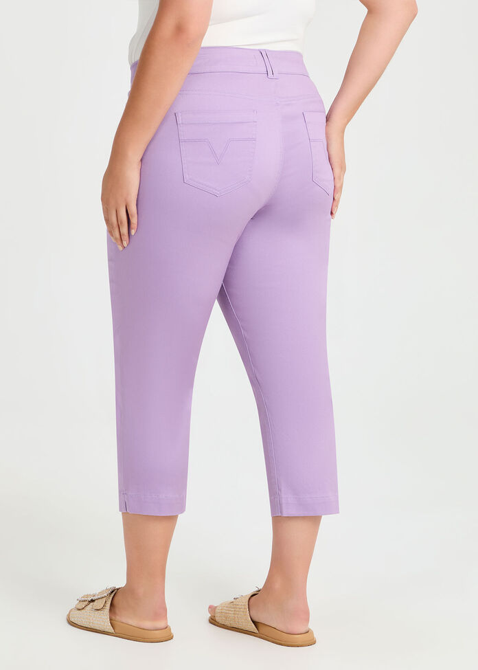Shop Plus Size The Crop Luxe Looker, Purple | Taking Shape AU