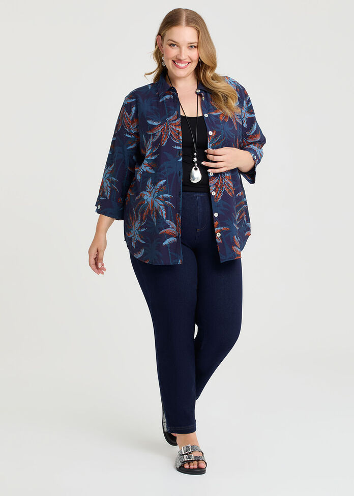 Shop Plus Size Cassandra Print Shirt, Multi | Taking Shape AU