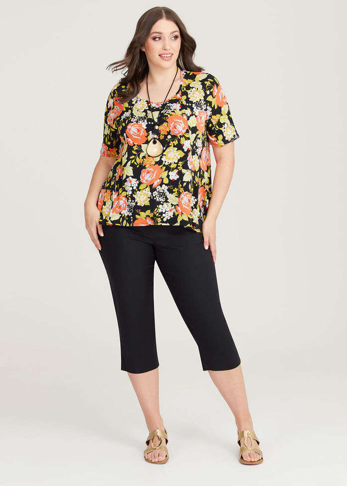 Shop Plus Size Gwen Floral Peplum Top, Multi | Taking Shape AU