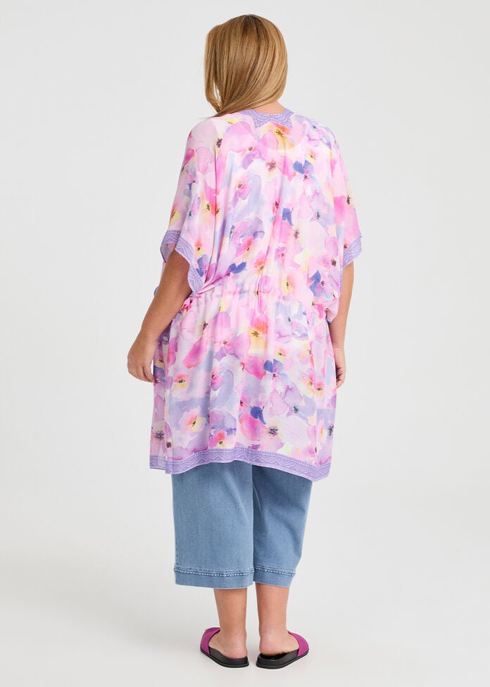 Shop Drawstring Cape in Floral | Accessories | Taking Shape AU