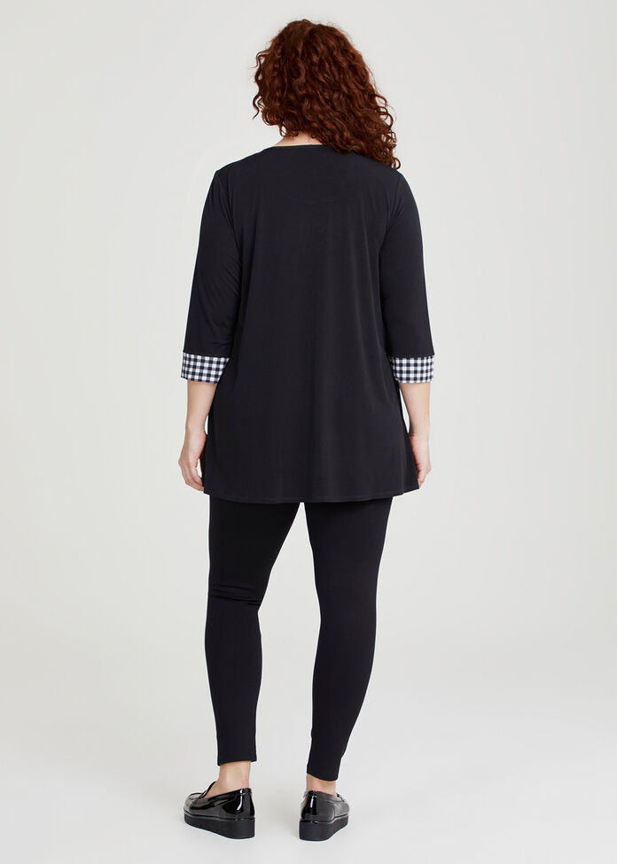 Shop Plus Size All In One Tunic, Black | Taking Shape AU