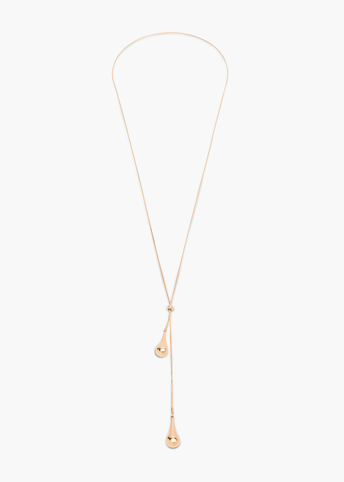 Shop Teardrop Lariat Necklace | Accessories | Taking Shape AU