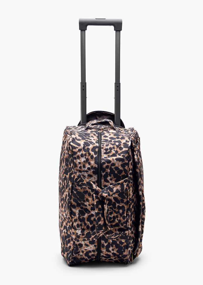 Shop Leopard Weekender On Wheels in Multi | Accessories | Taking Shape AU