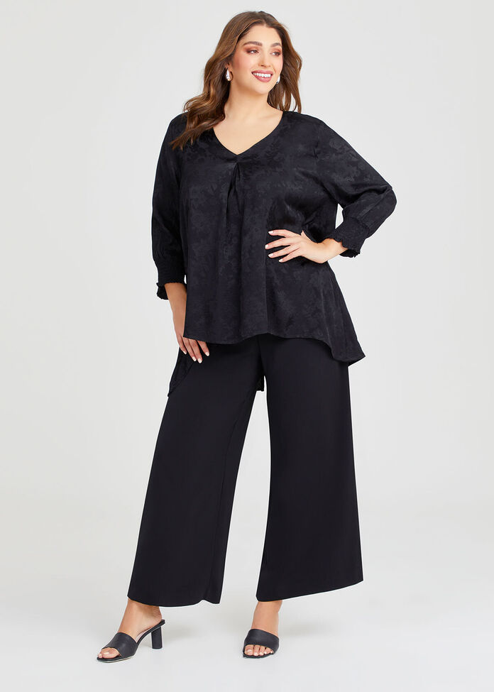 Shop Plus Size Natural Get Glamorous Top, Black | Taking Shape AU