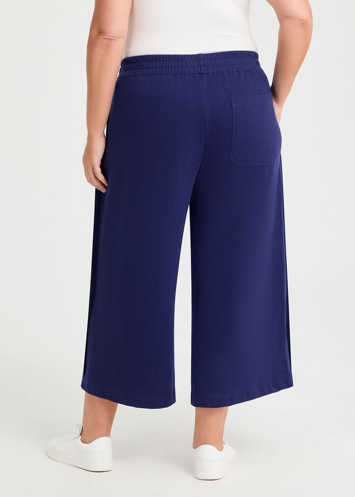 Shop Plus Size Culotte Track Pant, Blue | Taking Shape NZ