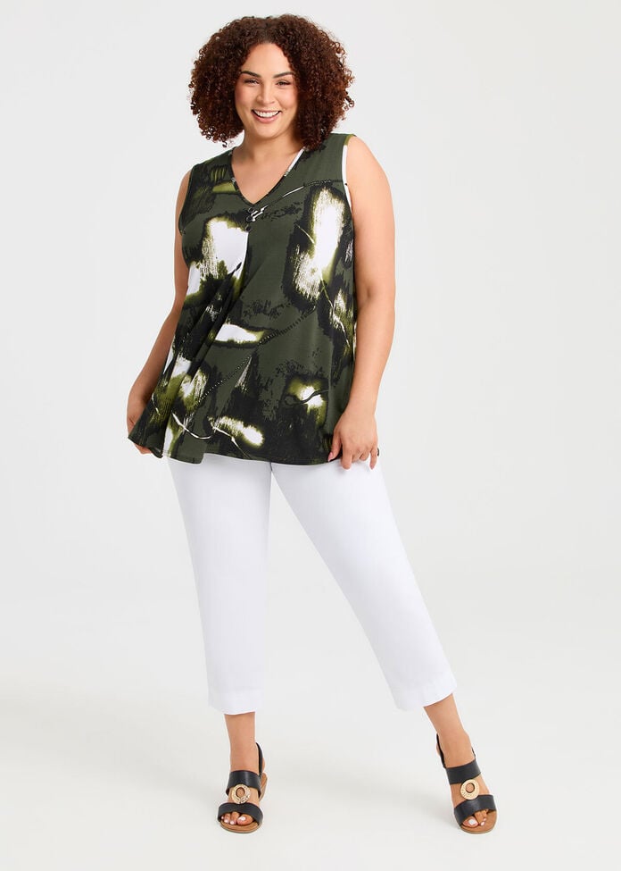 Shop Plus Size Amazon Luna Tank, Green | Taking Shape NZ