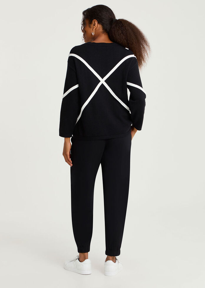 Shop Plus Size Follow The Leader Natural Jumper, Print | Taking Shape NZ