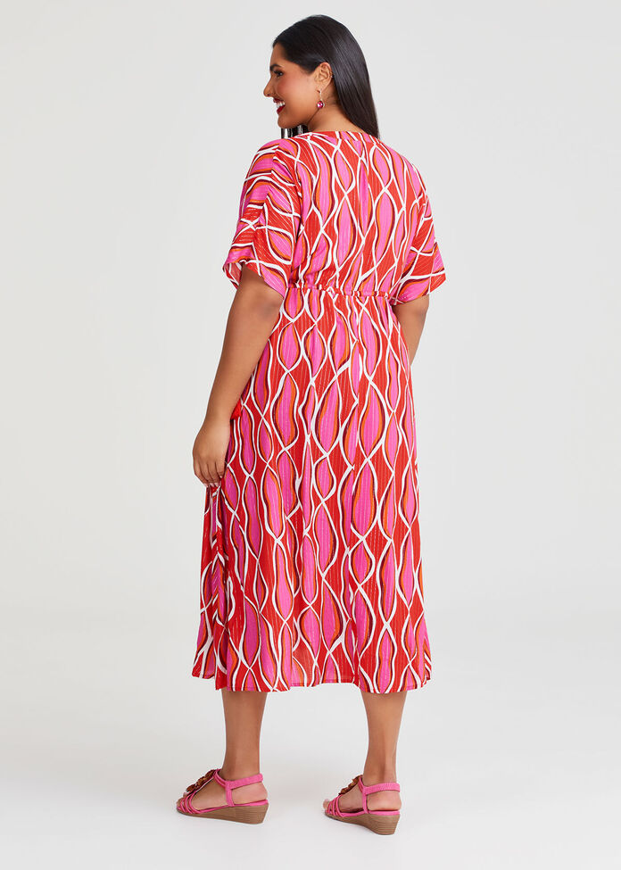 Shop Plus Size Natural Alfresco Maxi Dress, Multi | Taking Shape AU