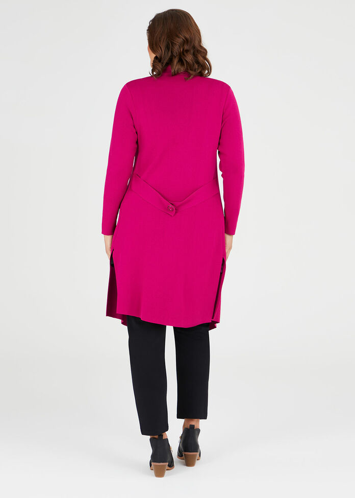 Shop Plus Size Midtown Coatigan in Pink | Taking Shape AU