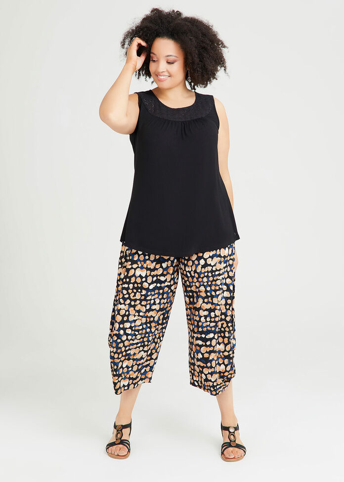 Shop Plus Size Bamboo Drape Pant, Multi | Taking Shape AU