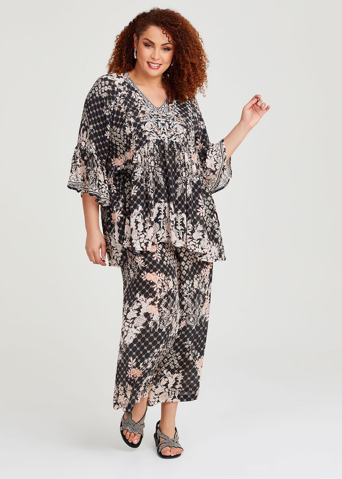 Shop Plus Size Natural Venus Pant in Multi | Taking Shape AU