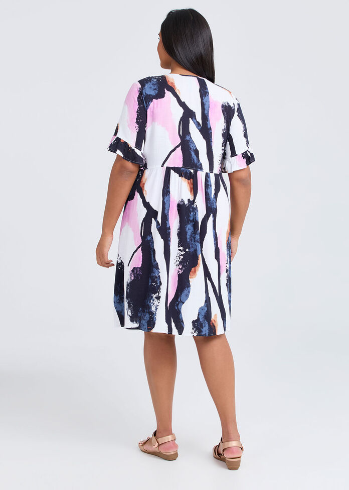 Shop Plus Size Everyday Empire Natural Dress, Print | Taking Shape NZ