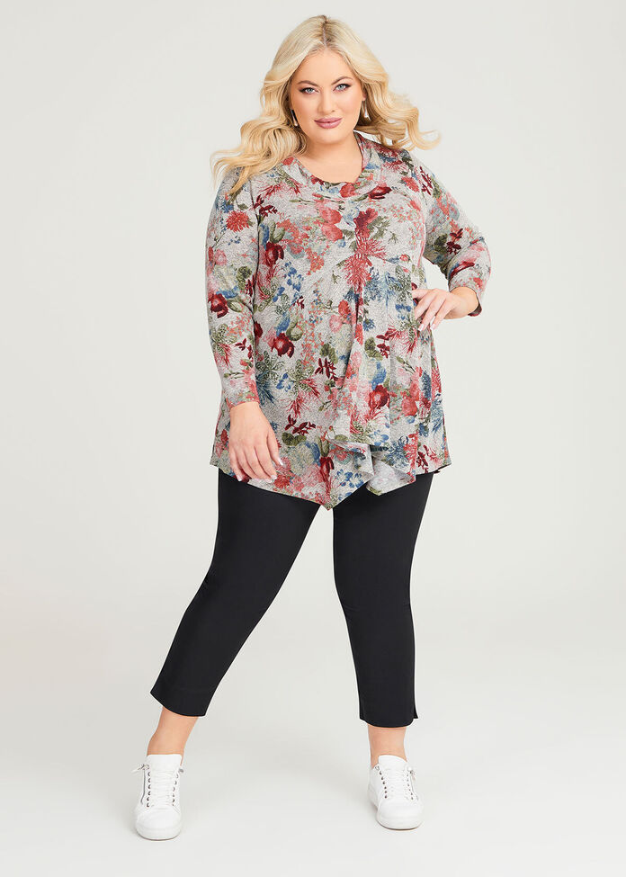 Shop Plus Size Garden Snug Top, White | Taking Shape AU