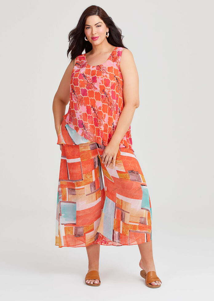 Shop Plus Size Reversible Travel Top, Multi | Taking Shape AU