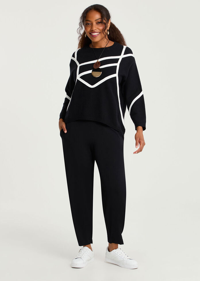 Shop Plus Size Follow The Leader Natural Jumper, Print | Taking Shape NZ