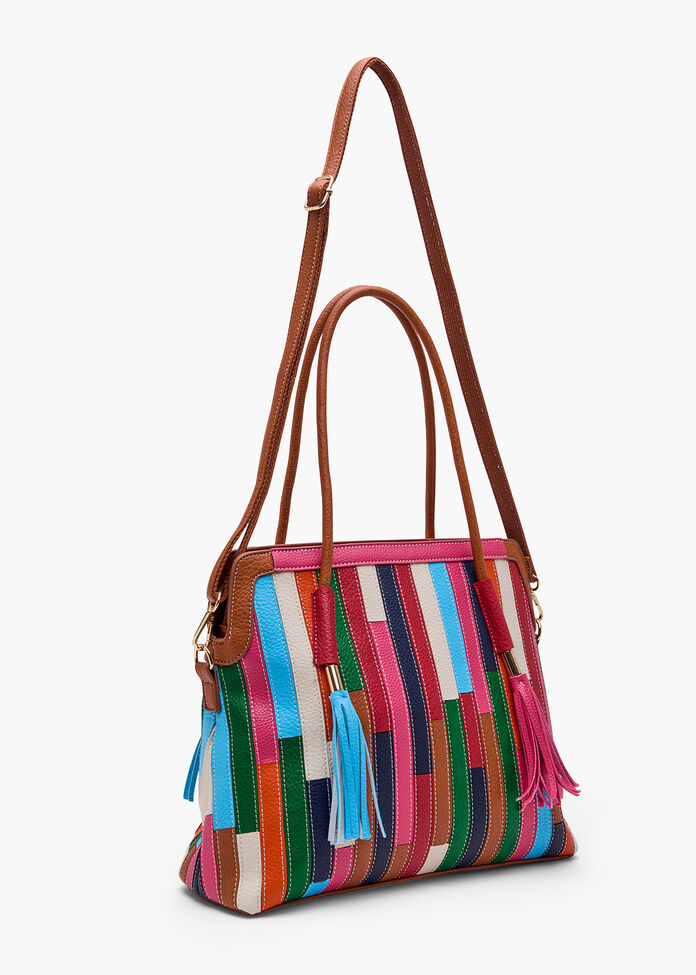 Shop Patchwork Panel Bag in Multi | Accessories | Taking Shape AU