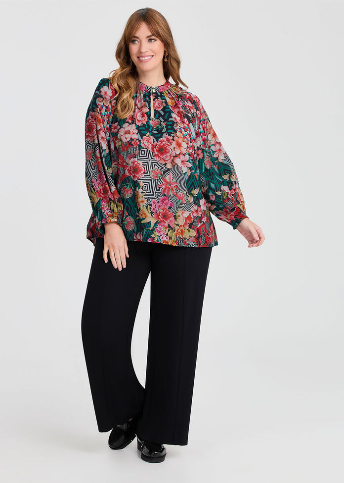 Shop Plus Size Natural Halsey Top Multi Taking Shape Au
