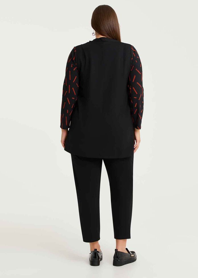 Shop Plus Size Ponte Lydia Tunic, Multi | Taking Shape NZ