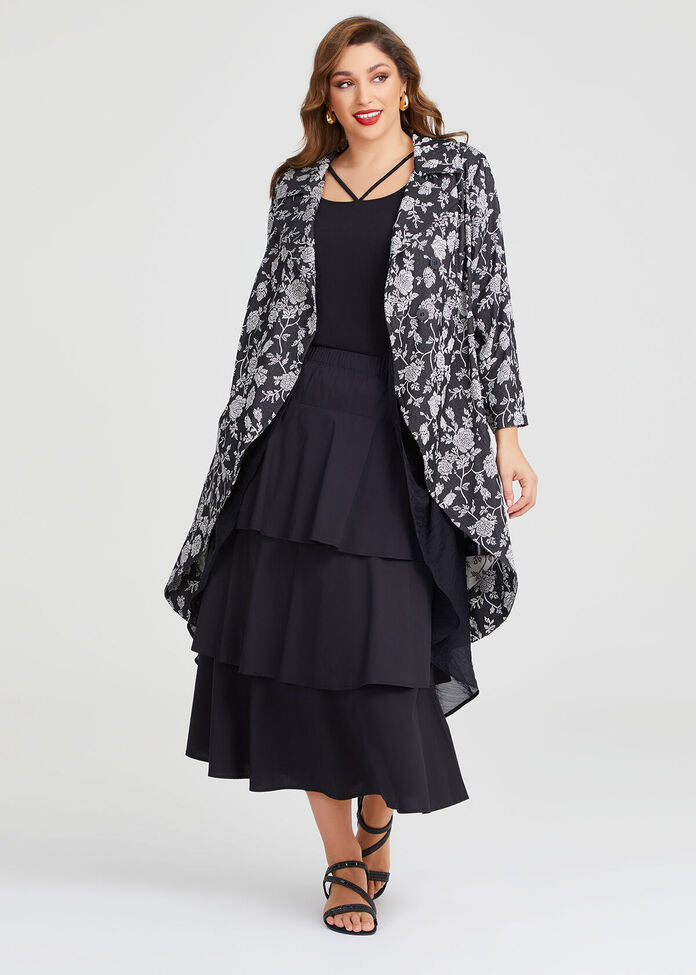 Shop Plus Size Main Event Jacquard Jacket, Multi | Taking Shape AU