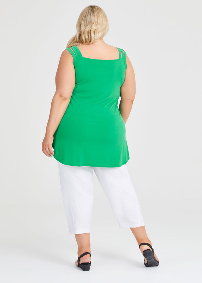 Shop Plus Size Luna Layering Tank, Green | Taking Shape AU