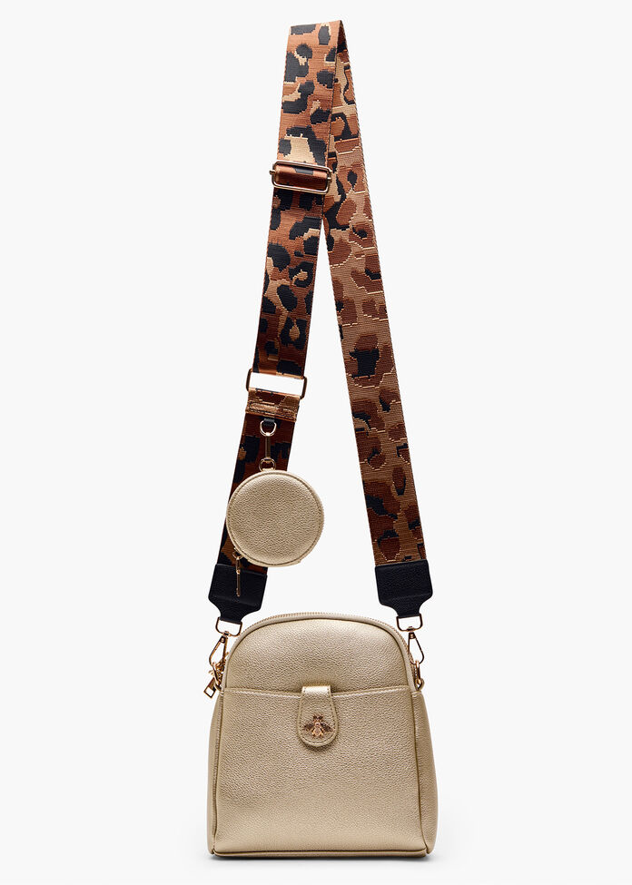 Shop Bee Crossbody Bag in Purple | Accessories | Taking Shape NZ