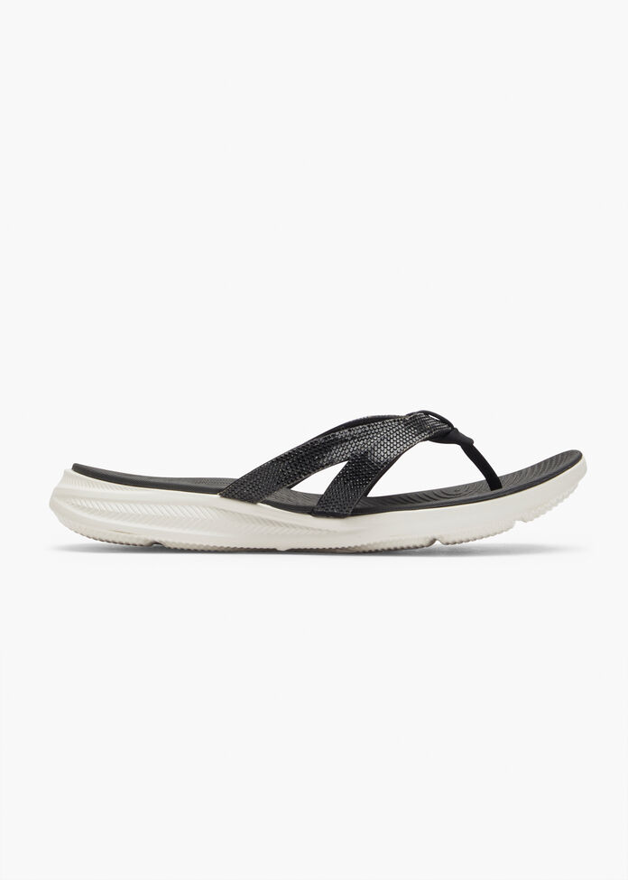 Shop Black Flex Comfort Flip Flop | Comfortable Shoes | Taking Shape AU