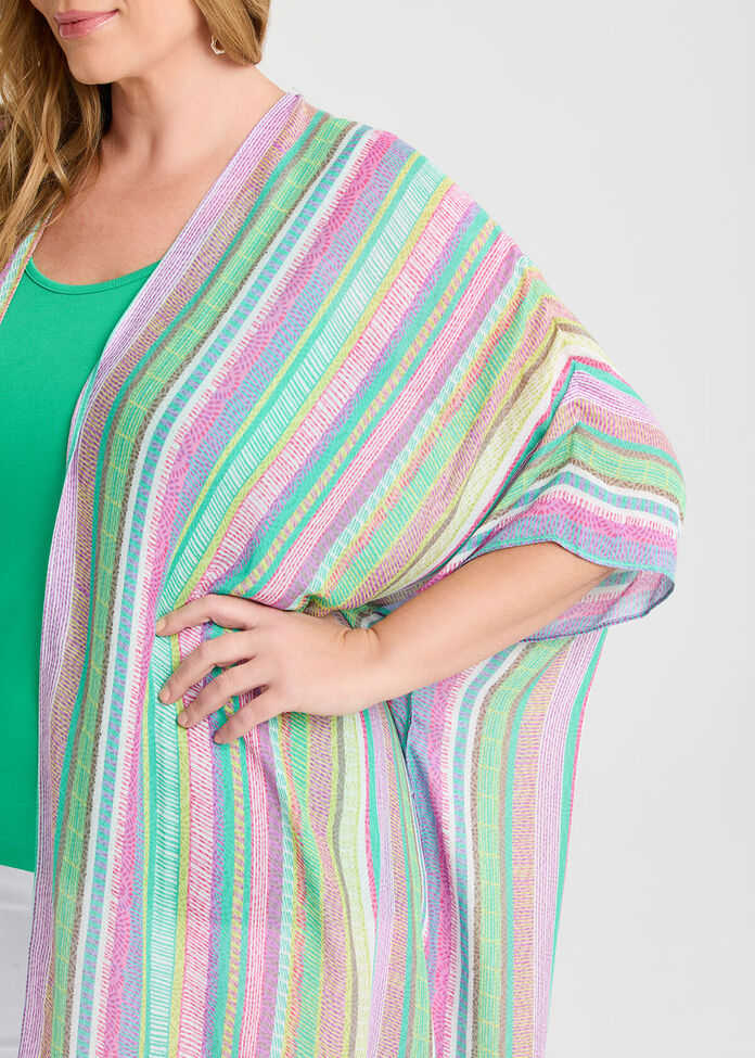 Shop Summer Stripe Cape in Multi | Accessories | Taking Shape AU