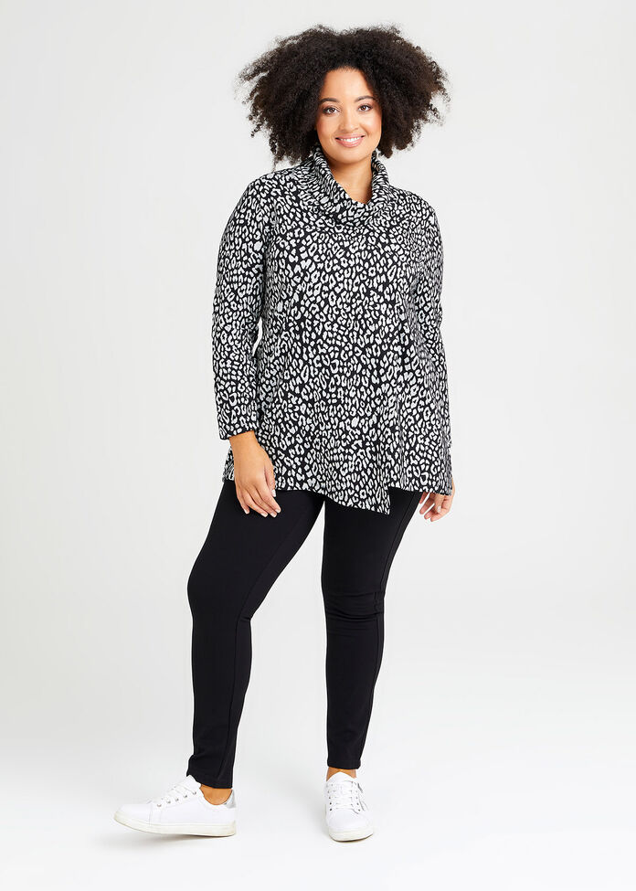 Shop Plus Size Animal Winter Days Tunic in Multi | Taking Shape AU