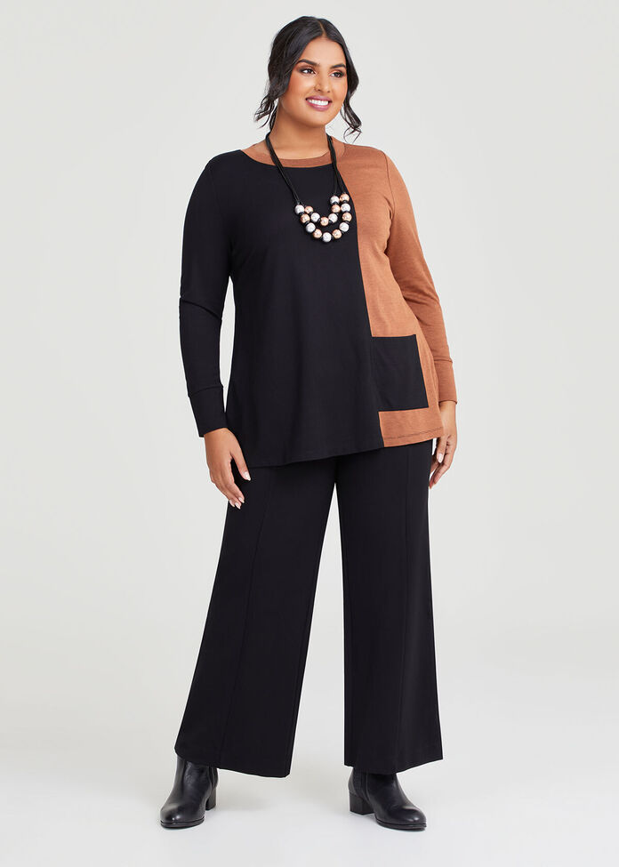 Shop Plus Size Natural Halo Spice Top, Brown | Taking Shape AU