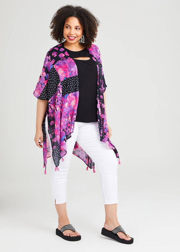 Shop Multi Spot Patchwork Cape | Accessories | Taking Shape AU