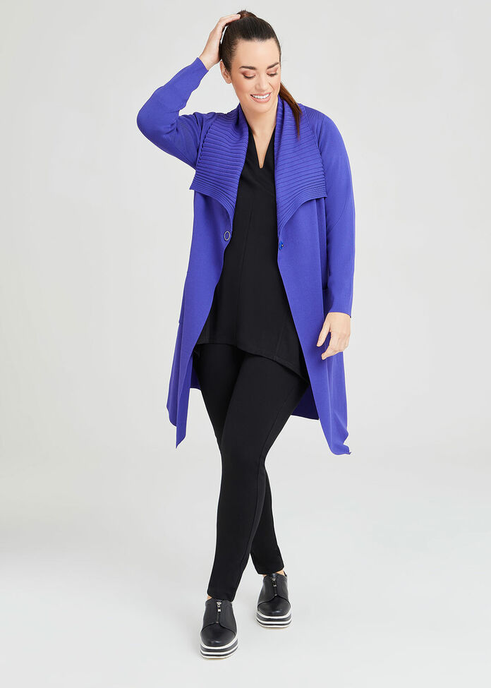 Shop Plus Size Ivy Bamboo Ponte Button Top, Black | Taking Shape AU